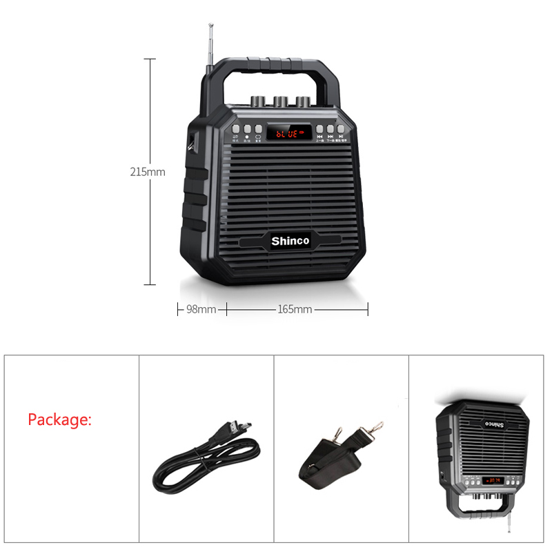 5 inch 5v Audio hifi Portable Active Speakers with... – Vicedeal