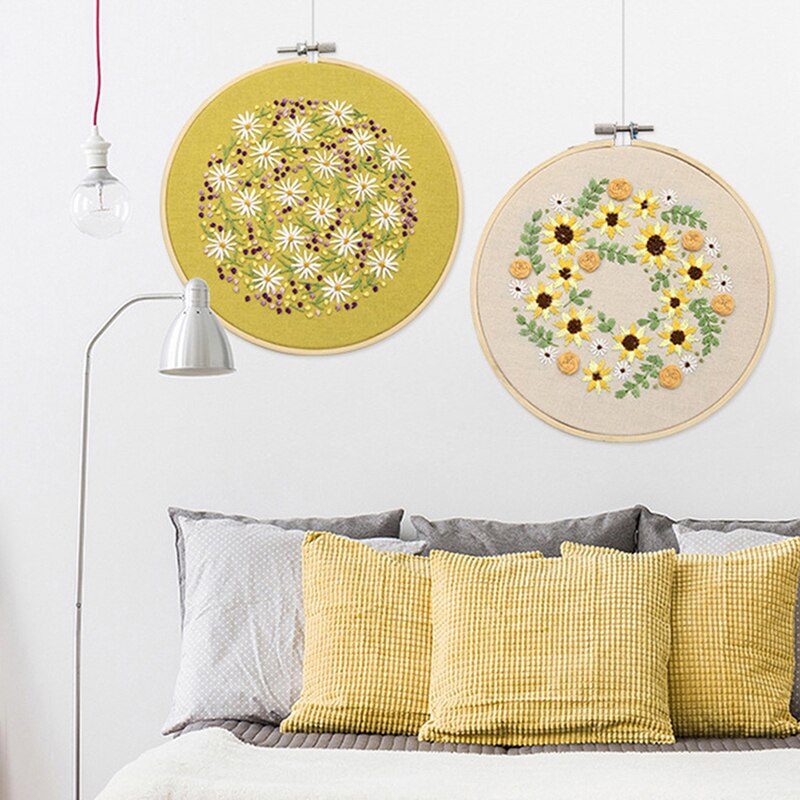 DIY Embroidery Plants Cherry Tree Handwork Needlew... – Grandado