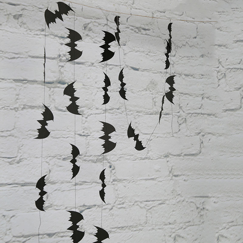 Pumpkin Bat Banners Halloween Event Party Decorati... – Grandado