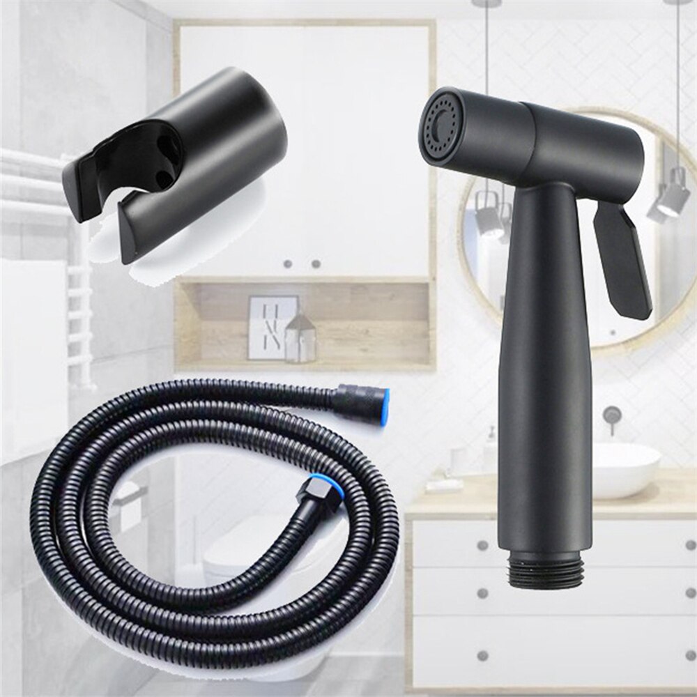 Black Handheld Toilet Bidet Sprayer Kit Stainless ... – Grandado