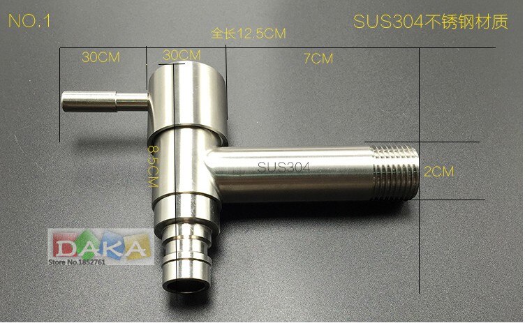 Modern Garden stainless steel Fast open faucet/ Wa... – Vicedeal