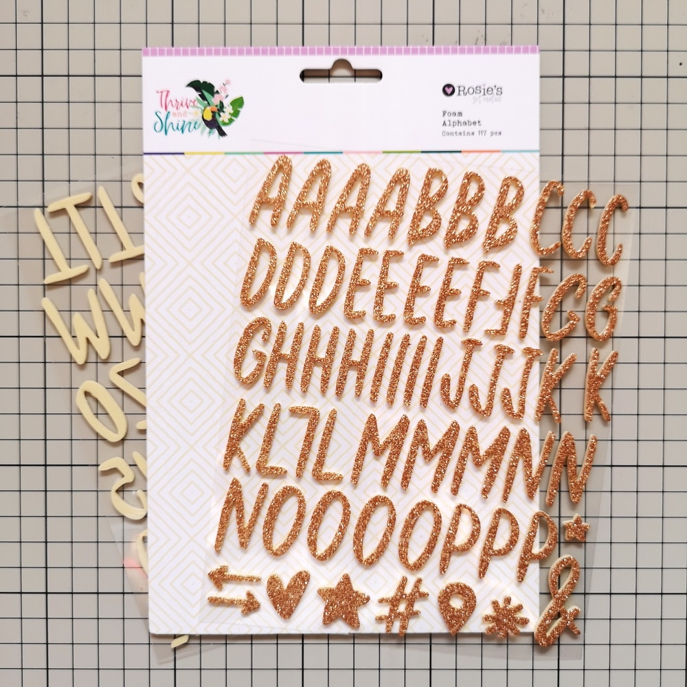 CRZCrafter Foam Alphabets Numbers Stickers Glitter... – Grandado