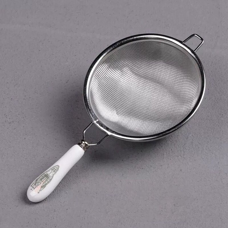 Leaf Tea Filter Ceramic Handle Gongfu Tea Accessor... – Grandado