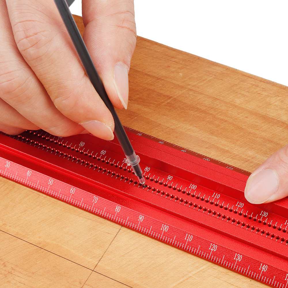 Woodworking T-type Scribe 300-760mm Square Ruler H... – Grandado