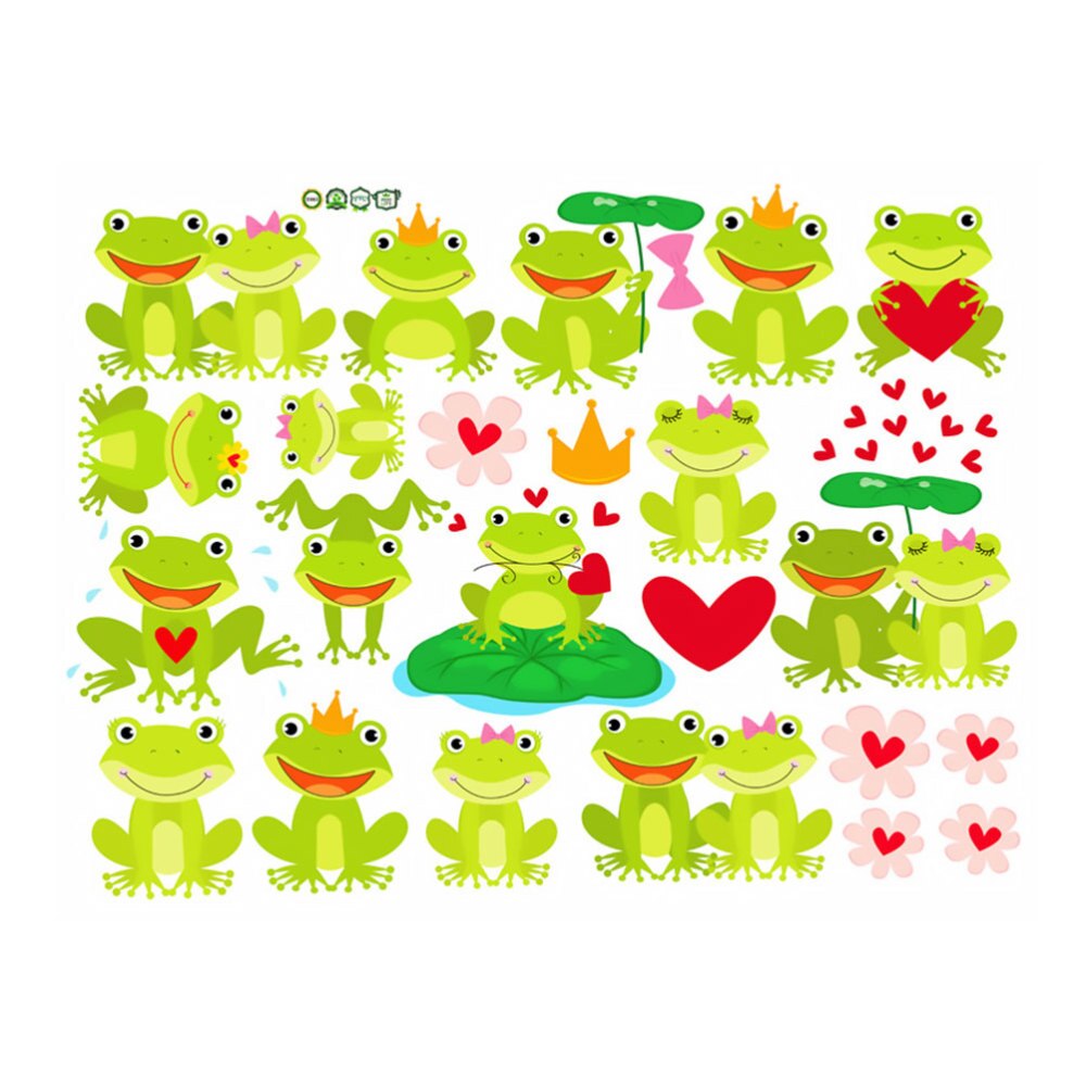 1PC Frog Wall Decal Removable PVC Wall Sticker Dec... – Grandado