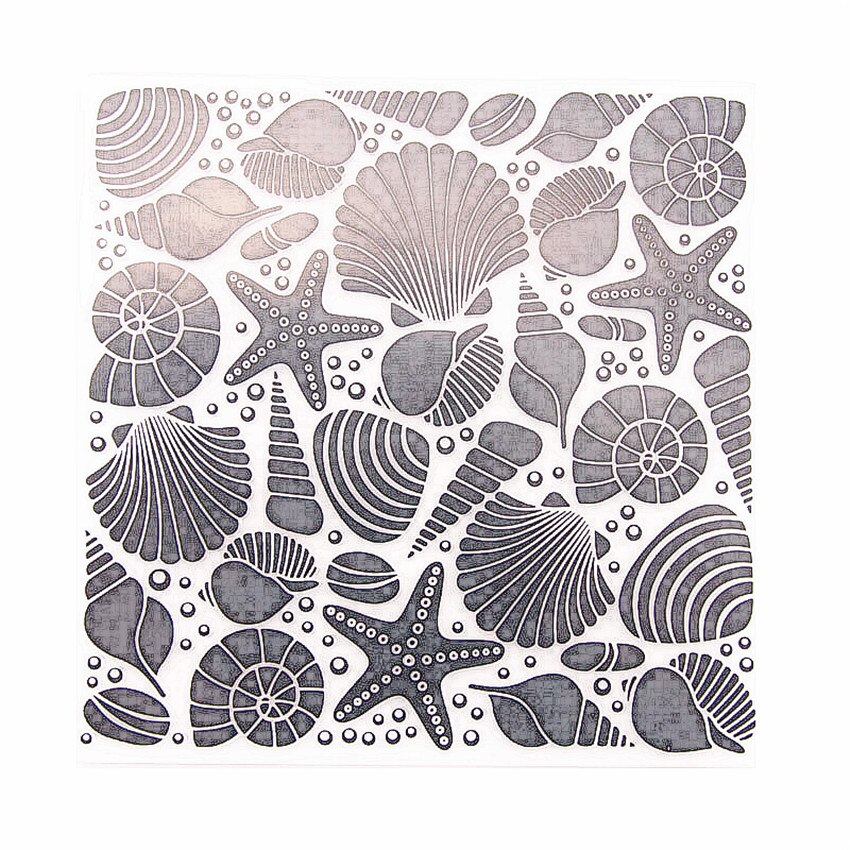 PANFELOU Easter Shell starfish Embossing folders P... – Grandado