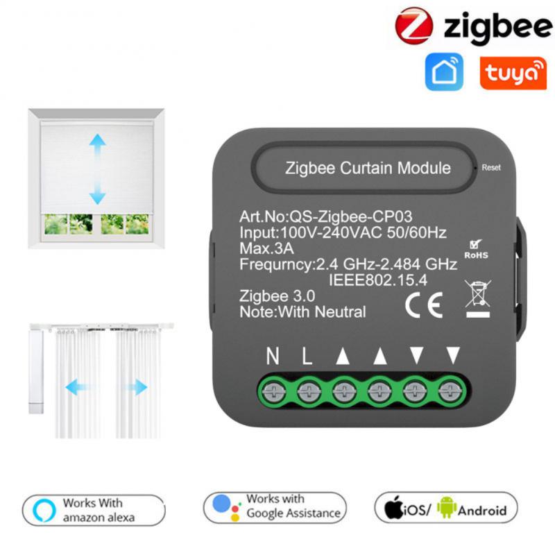 Tuya WiFi/ZigBee Curtain Switch Module for Roller ... – Grandado