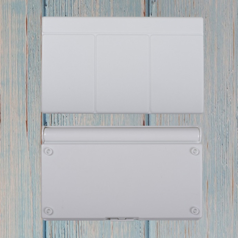 Verf Pallet Lege Aquarel Art Palet Cup Borstel Oli... – Vicedeal