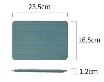 Rectangular Flat Plate Grilled Wings Pot pad Coast... – Grandado