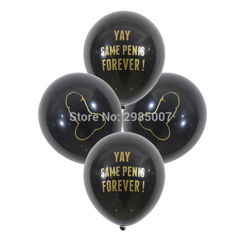 12pcs/lot bachelorette party balloon funny rude bi... – Grandado
