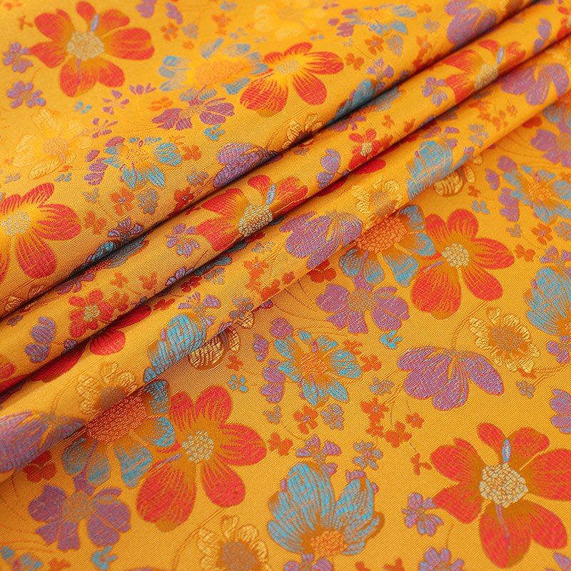 Vintage pattern satin patchwork fabrics 50x90 cm s... – Grandado