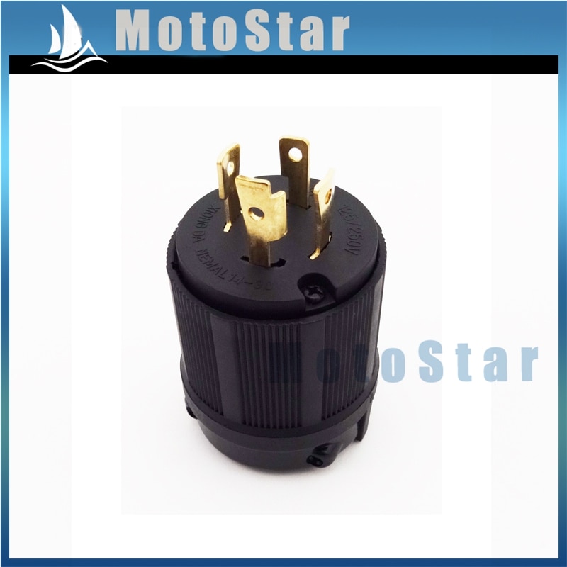 30A L14-30P 4 Zinke 125/250V Gas Benzin Generator ... – Grandado