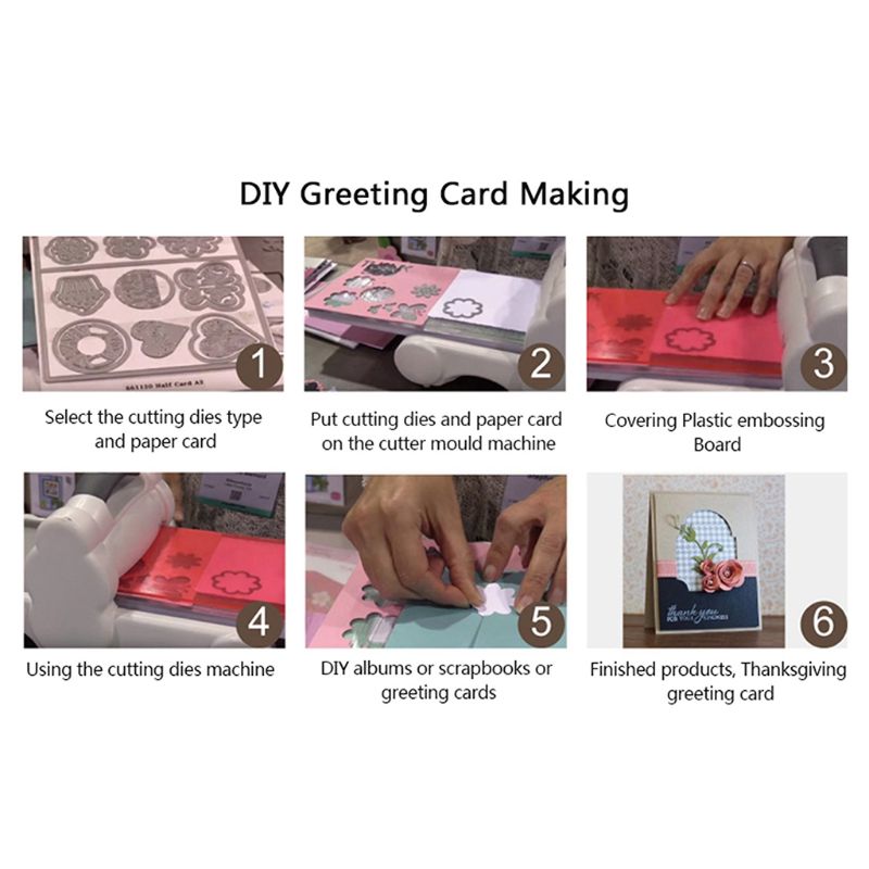 Diy Kant Stansmessen Embossing Stencil Sjabloon Vo... – Vicedeal