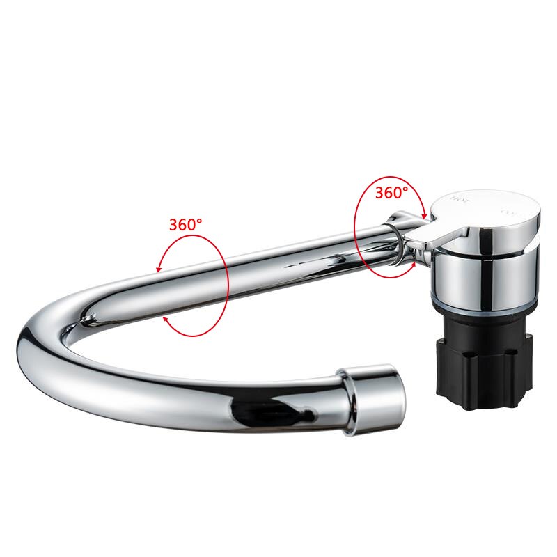 Foldable RV Faucet 360 Degree Rotation 9/16 Inlet ... – Vicedeal