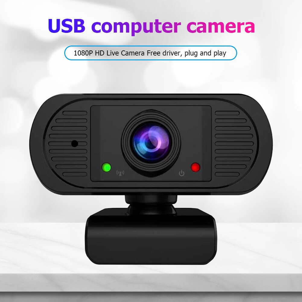 1080P HD Webcam with Microphone USB Web Camera Hig... – Grandado