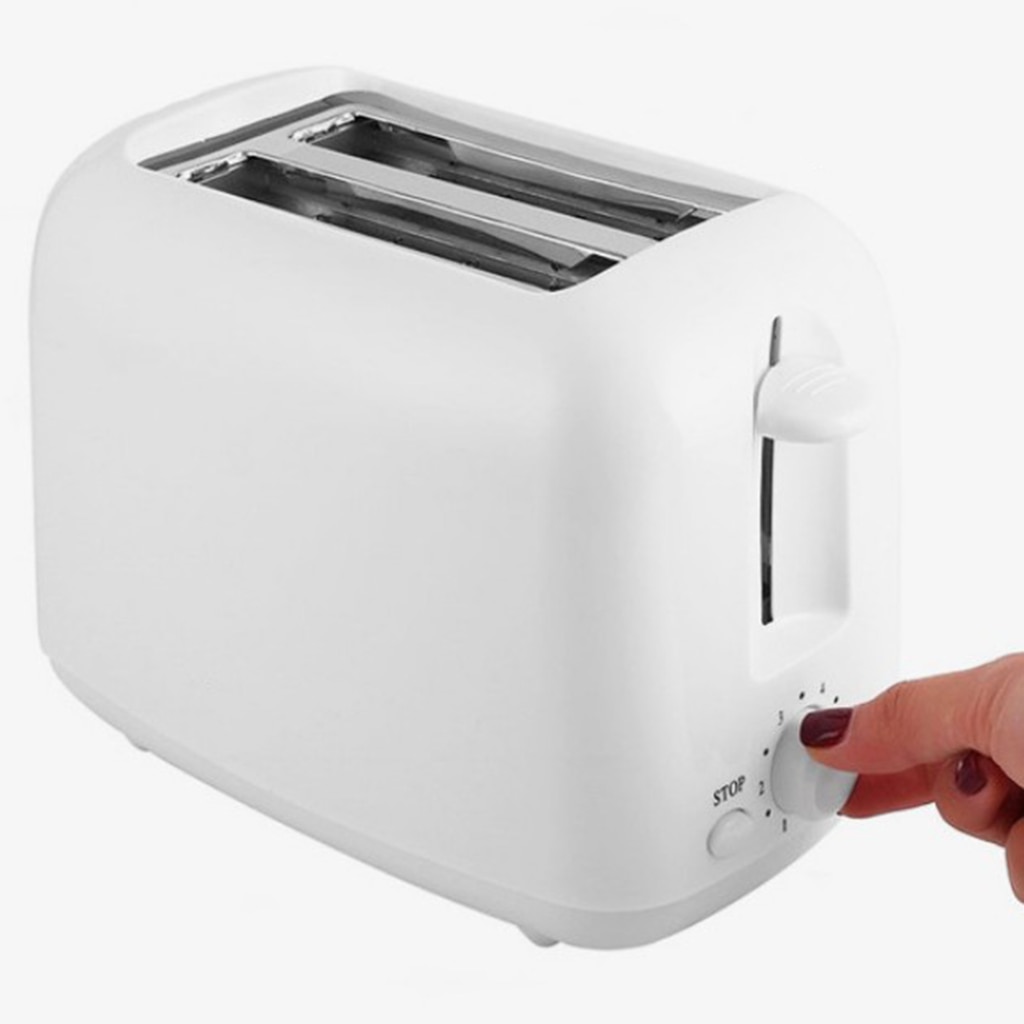 2 Slice Automatic Electric Mini Breakfast Bread Ba... – Grandado