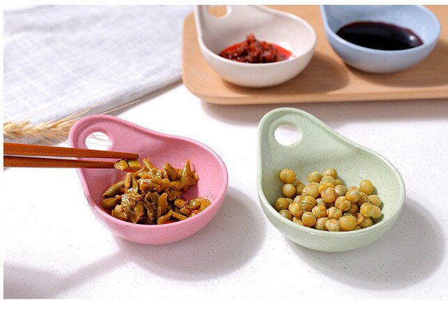 4pcs Leaf Soy Sauce Dish Fish Plate Tray Dish Kore... – Vicedeal