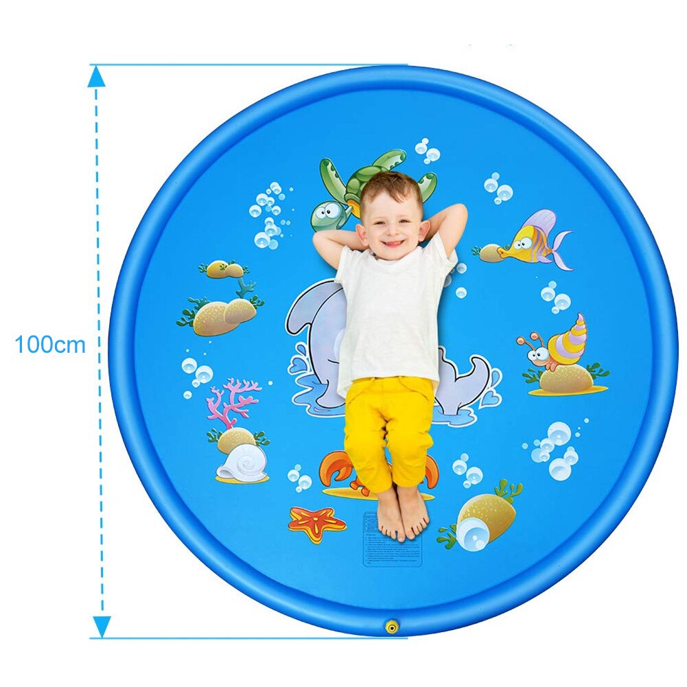 100/150cm Inflatable Sprinkler Pad Water Play Mat ... – Grandado