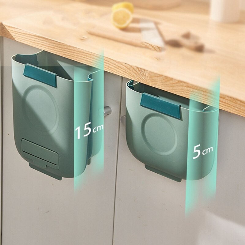 Foldable Kitchen Trash Bin Paper Recycling Bin Tra... – Grandado