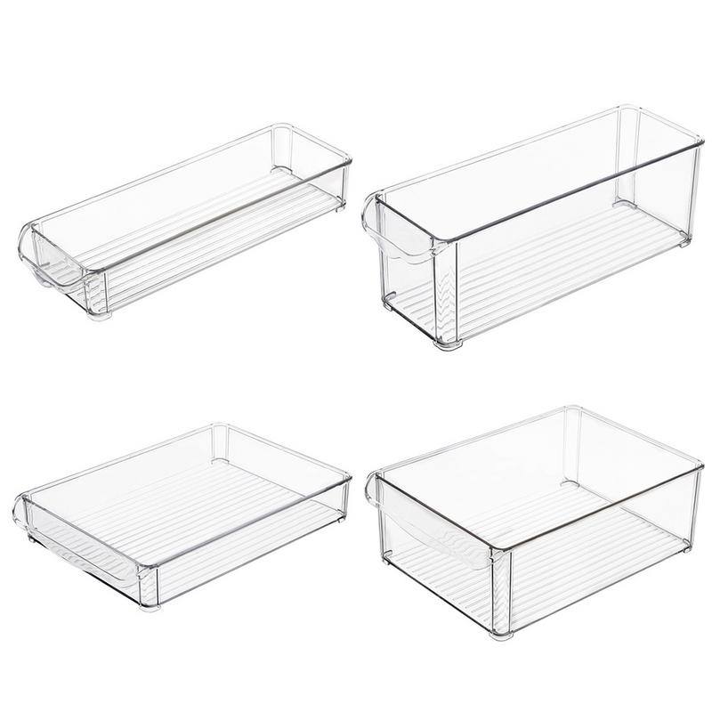 Plastic Storage Bins Refrigerator Storage Box Food... – Grandado