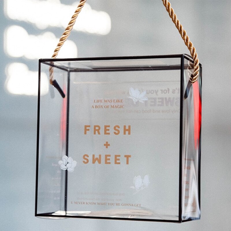 5 stk gennemsigtig plastikemballage til emballerin... – Vicedeal