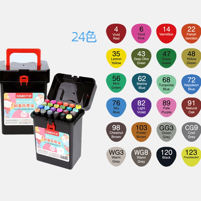 24/12/36/48/60/30/40 pennarelli colorati pennarell... – Vicedeal