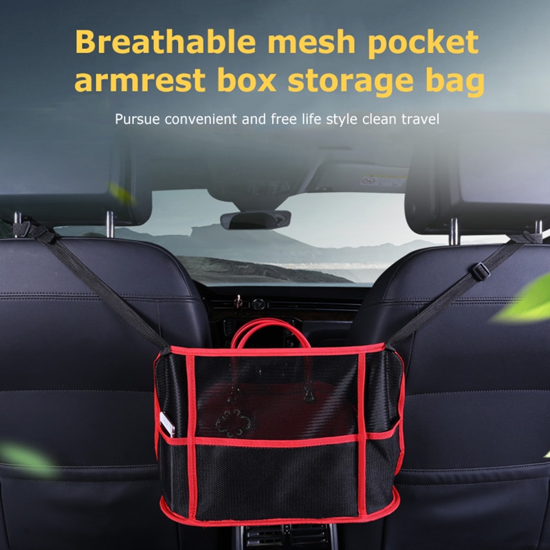 Car Seat Storage Net Pocket Storage Auto Interior ... – Grandado