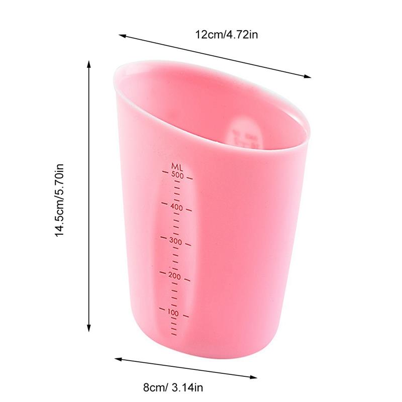Kitchen Silicone Measuring Cup Dual-Scale Mixing C... – Vicedeal