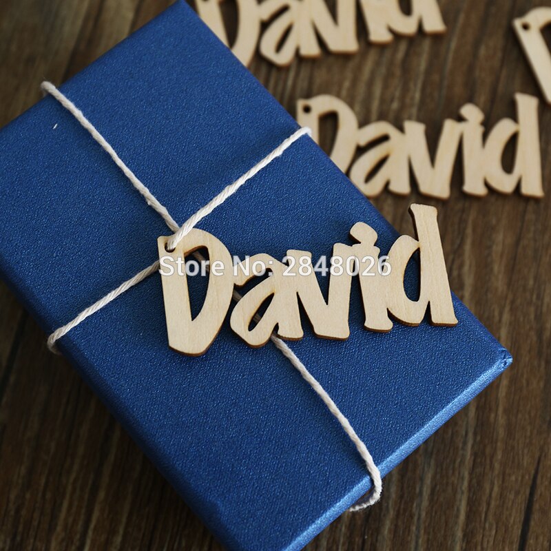 Custom Wedding name tags,Welcome Bag Tag, Rustic t... – Vicedeal