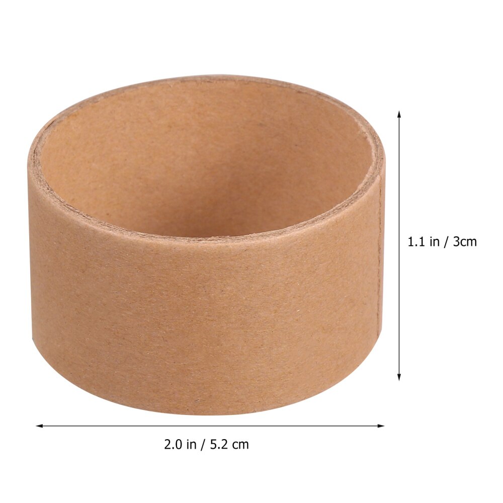 20Pcs Children DIY Craft Paper Rolls Round Brown P... – Vicedeal