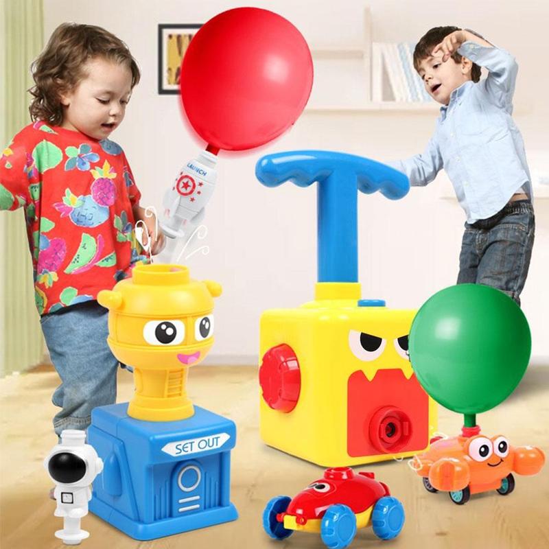 Children's Powered Air Balloon Car Toy Flying Ball... – Vicedeal