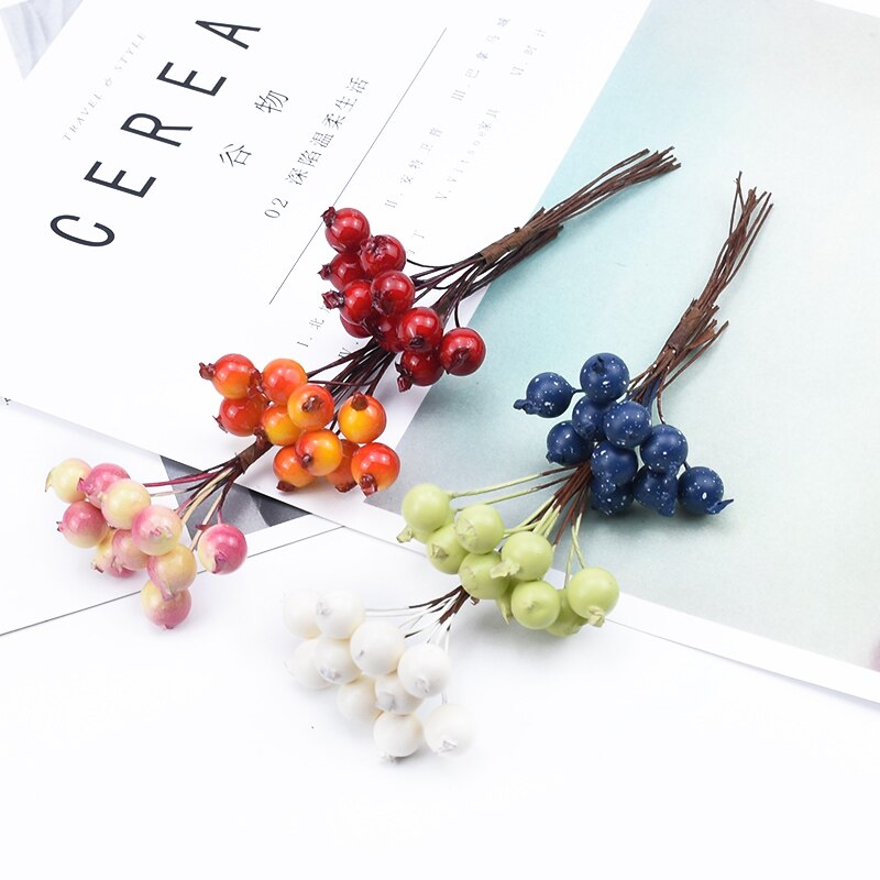 10pcs Artificial fruits foam Cherry christmas deco... – Grandado