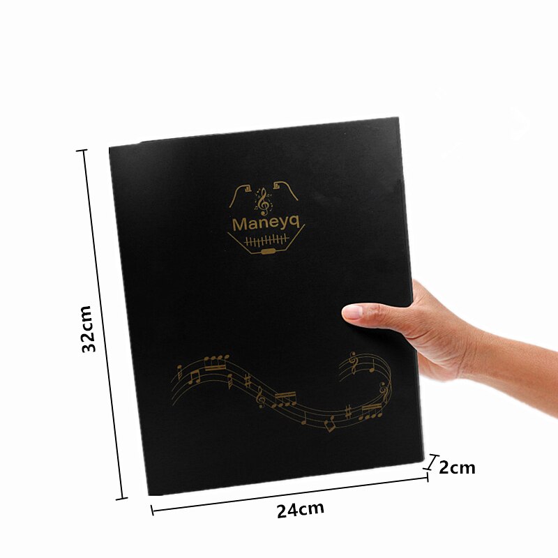 4 Pages Folding Music Score Coil Folder Practice P... – Grandado