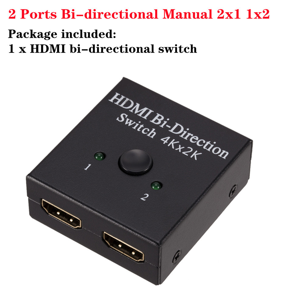Conmutador UHD de 4K x 2K, 2 puertos bidireccional... – Grandado