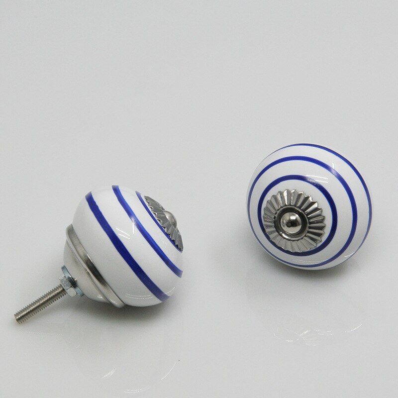 40MM Colorful Ceramic round Cabinet Knobs Door Pul... – Grandado