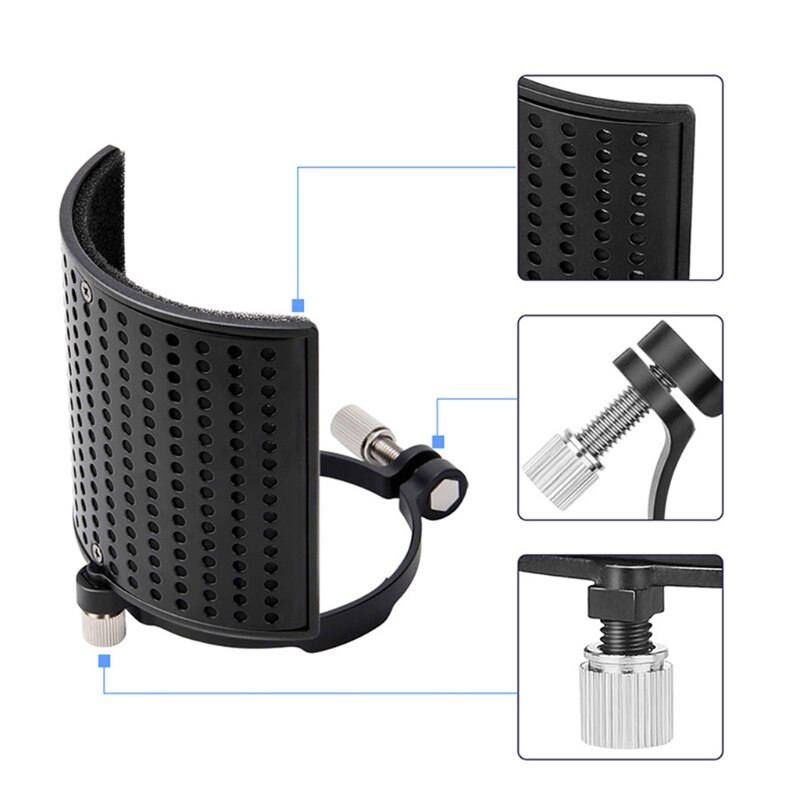 Recording Microphone u-Shaped Blowout Prevention N... – Grandado