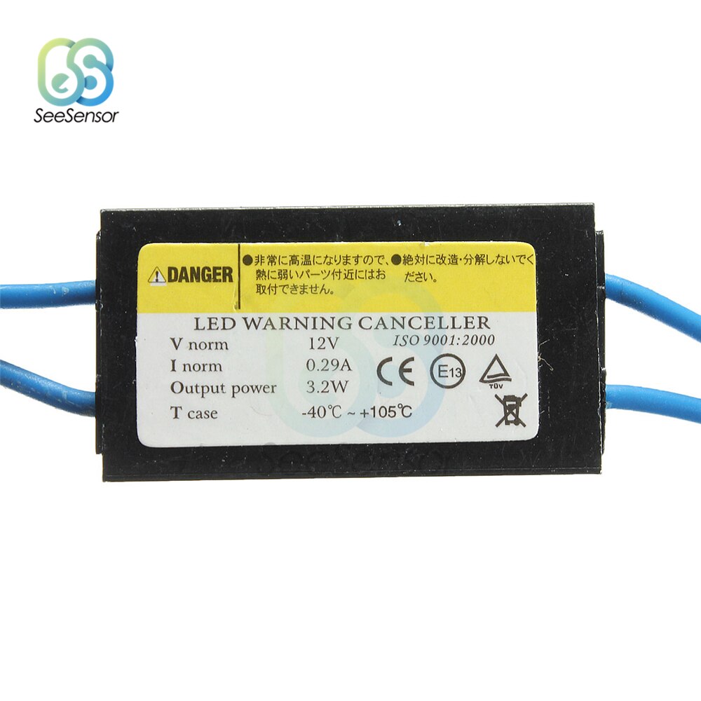 12v led advarsel annullere dekoder modstand canbus... – Grandado