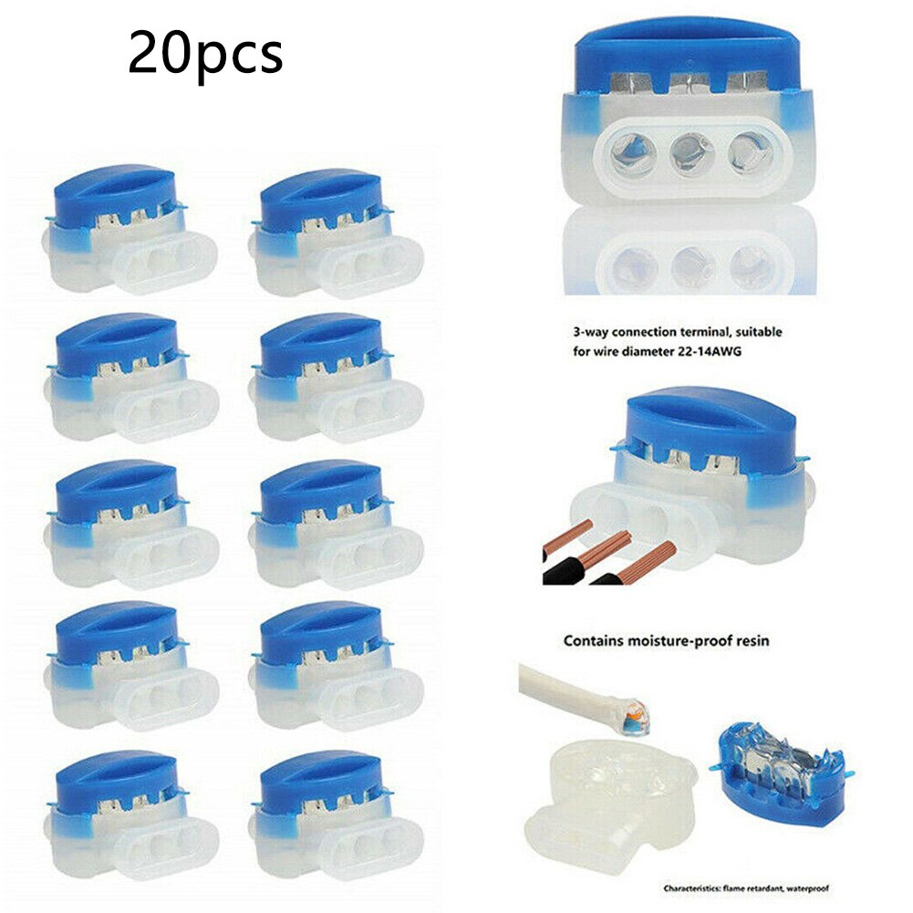 20pcs Wire Connector Terminal Outdoor Electrical A... – Grandado