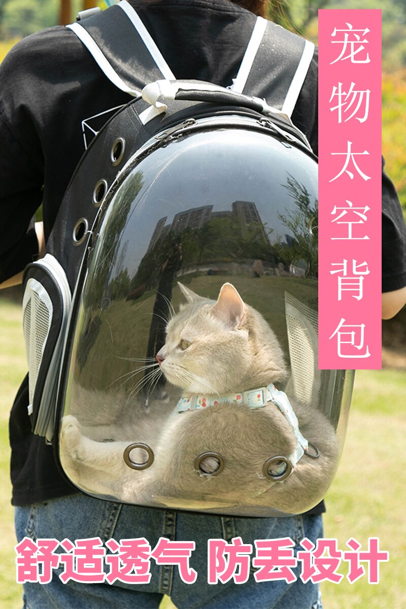 Dog and cat backpack cat backpack cat bag space ca... – Grandado