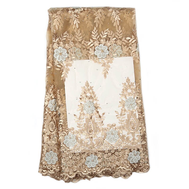 French mesh lace fabric embroidered gauze mesh lac... – Grandado