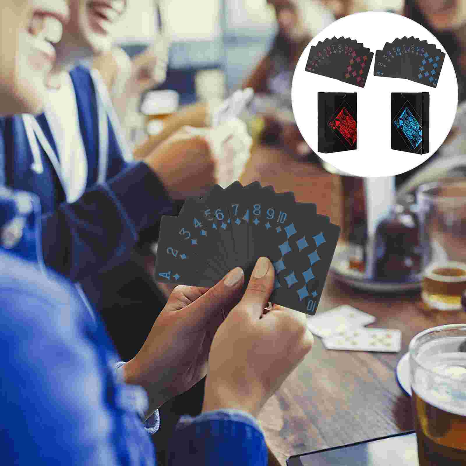 2 Boxes Waterproof Poker Cards Magician Trick Card... – Grandado