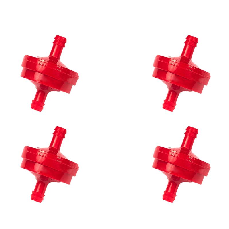 4 Pcs Plastic Fuel Filter for 1/4 Fuel Line for La... – Grandado