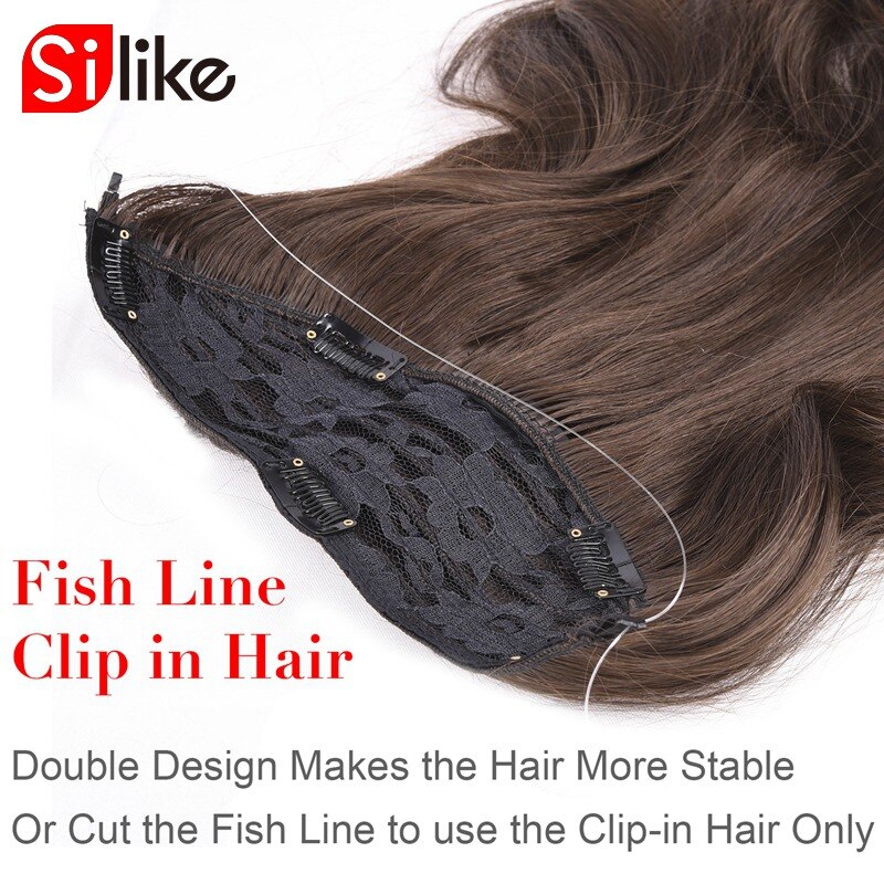 Extensiones de Cabello con Clip para mujer, línea ... – Vicedeal