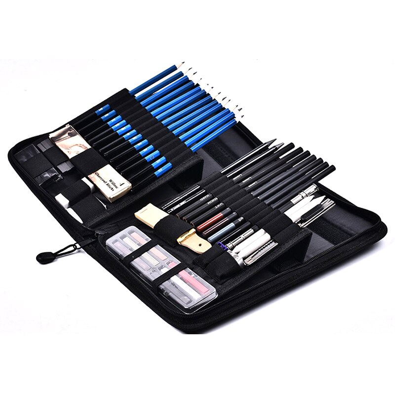 48Pcs/Set Sketch Drawing Pencils Kit with Graphite... – Grandado