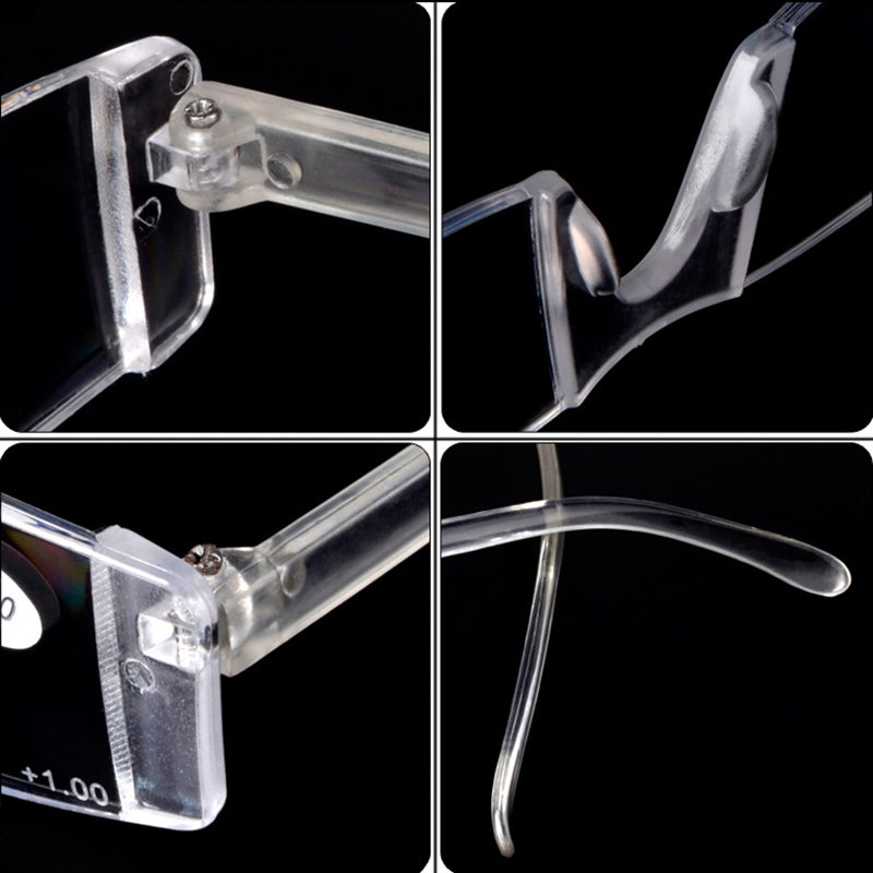 iboode Reading Glasses Transparent For Elderly Men... – Grandado