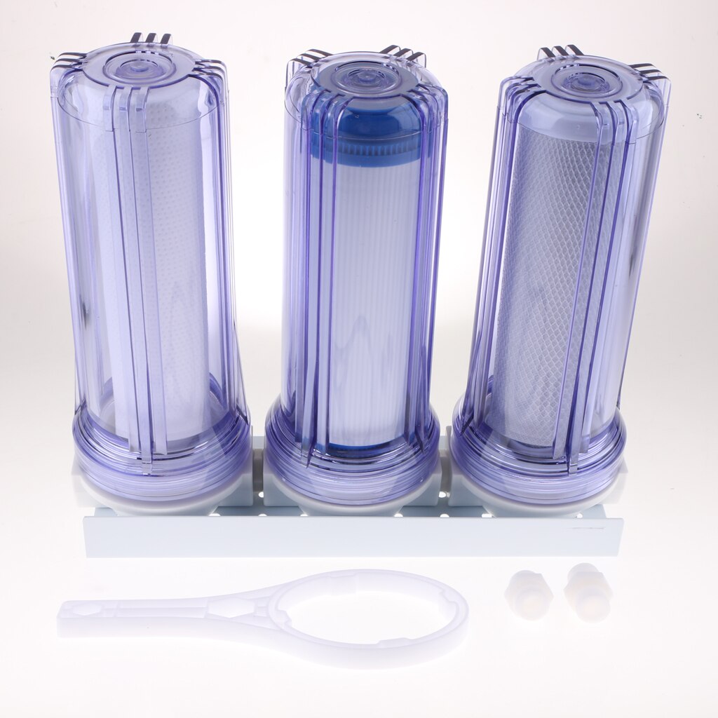 3 Stage Whole House Water Sediment Carbon Filter C... – Vicedeal