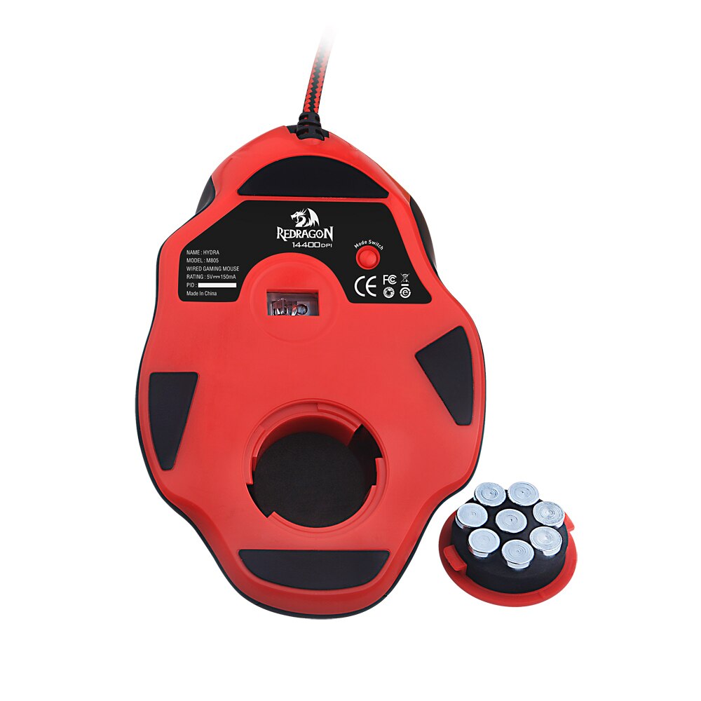 Redragon M805 Hydra 14400 DPI High Precision Progr... – Grandado