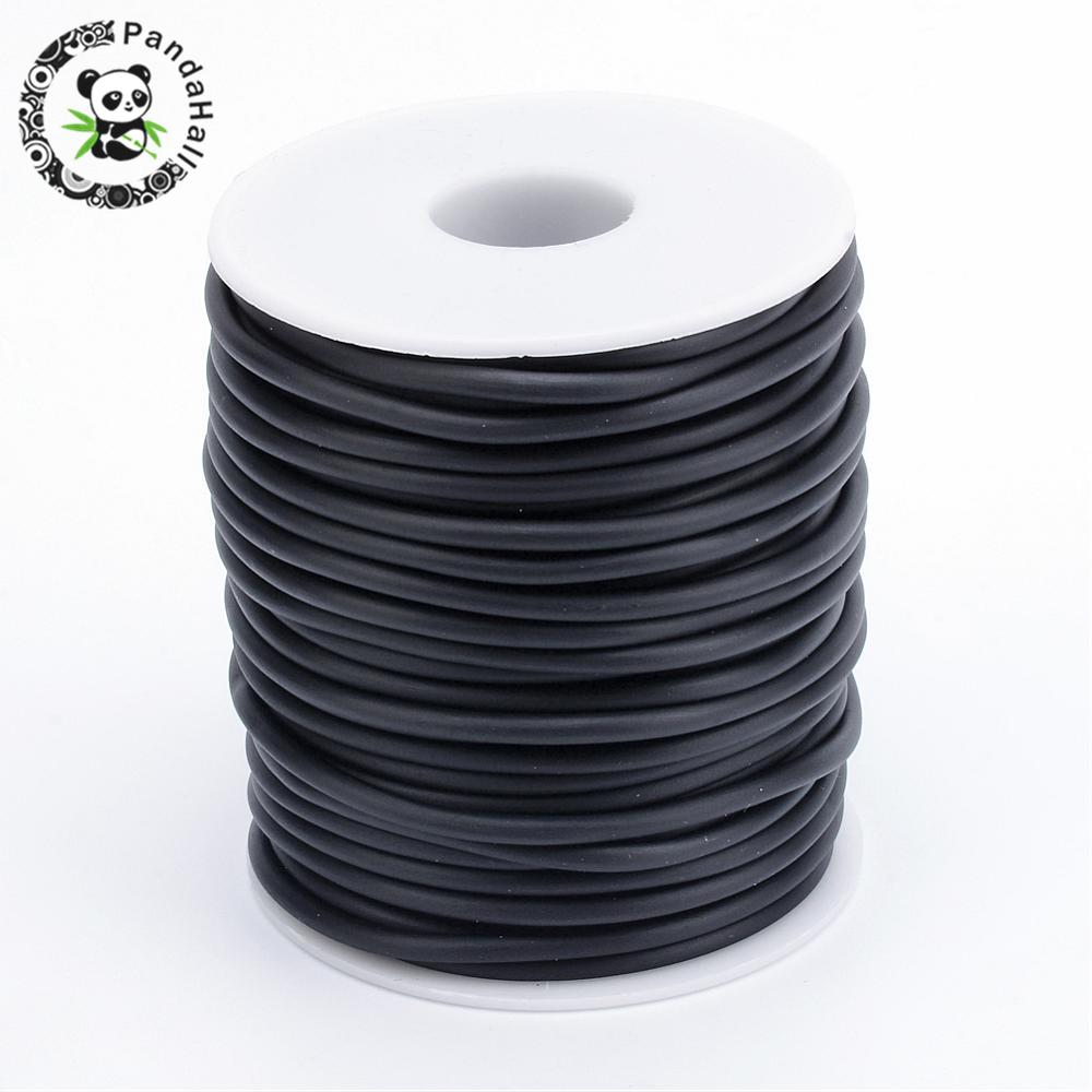 1Roll 2mm/3mm/4mm/5mm PVC Tubular Solid Rubber Zwa... – Vicedeal
