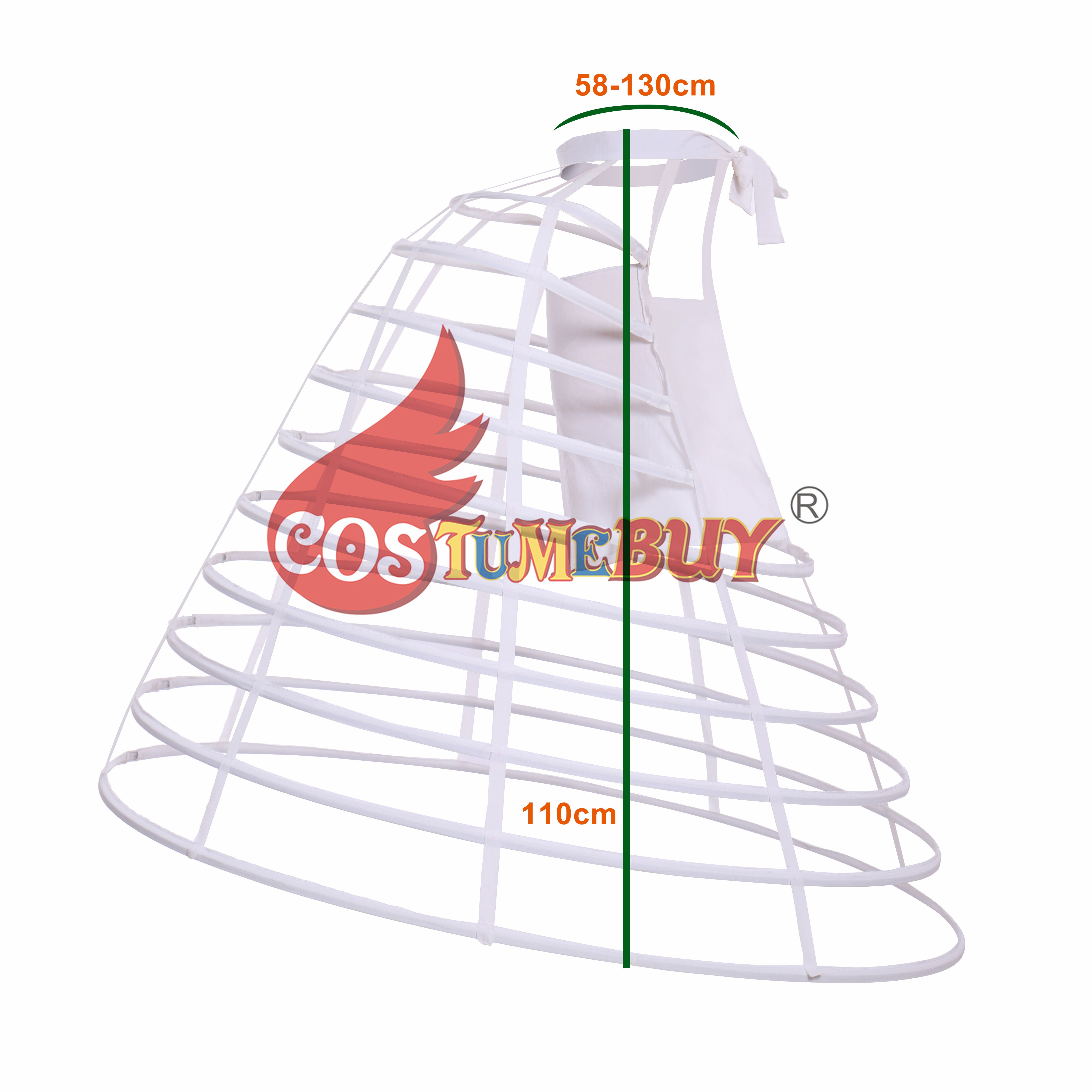 Costumebuy Shaped Bird Cage Skirt Slip Petticoat F... – Vicedeal
