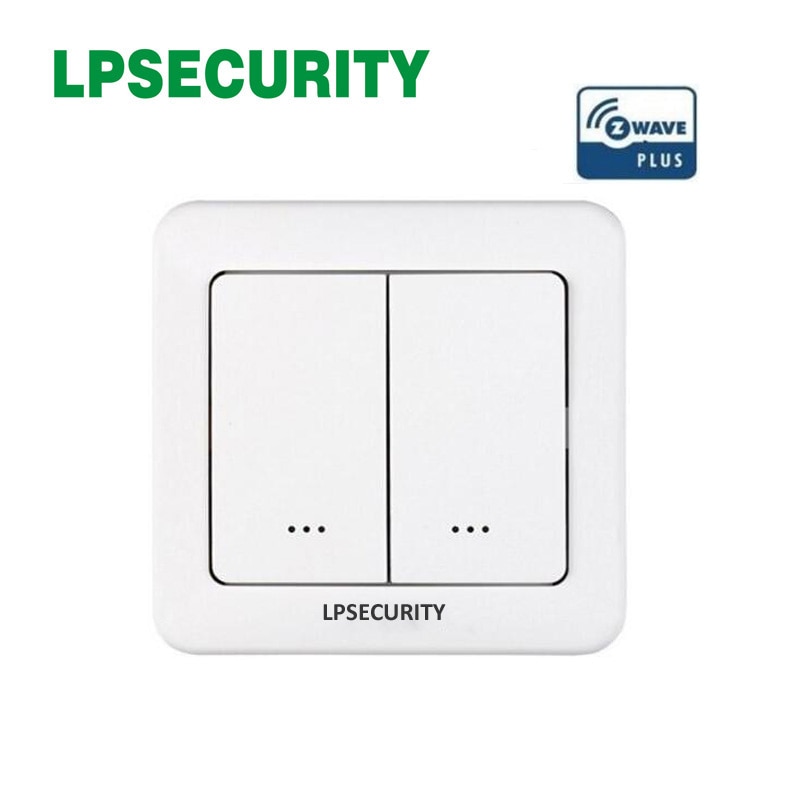 LPSECURITY Z-Wave Plus Dual Dimmer Switch TZ35-D – Grandado